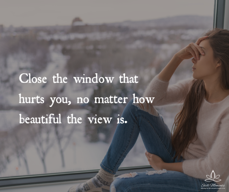Close The Window That Hurts You - Still Moments