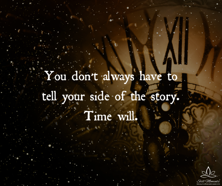 Time Will Tell - Still Moments
